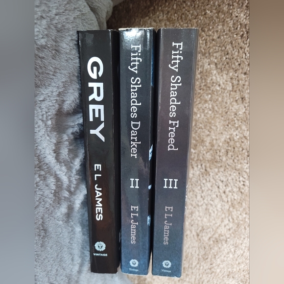 Other | Gently Used Three Fifty Shades Of Grey Books By E L James ...